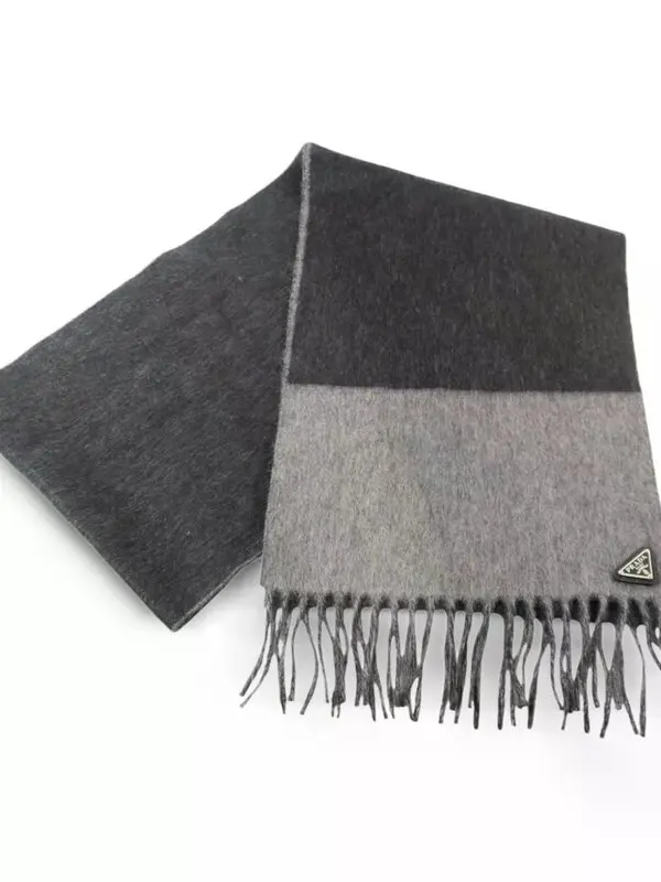 Prada Logo-patch Scarf