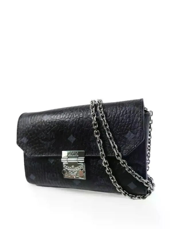 Mcm Millie Visetos Shoulder Bag