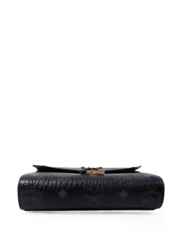 Mcm Millie Visetos Shoulder Bag