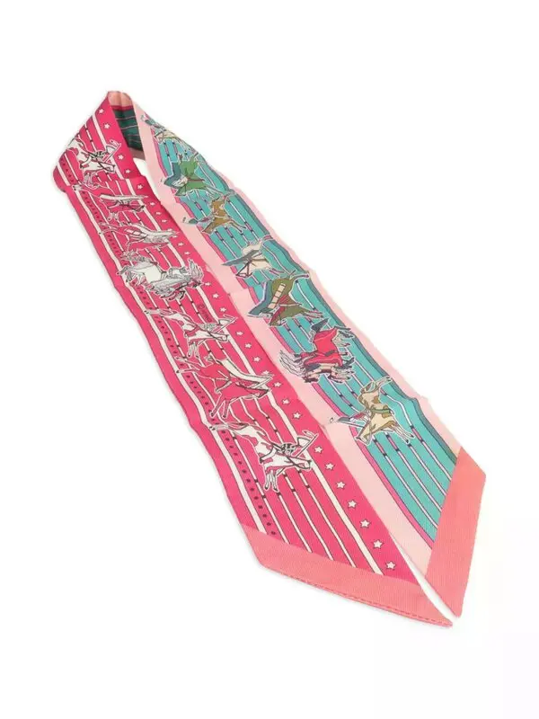 Hermès Silk Scarf - Pink