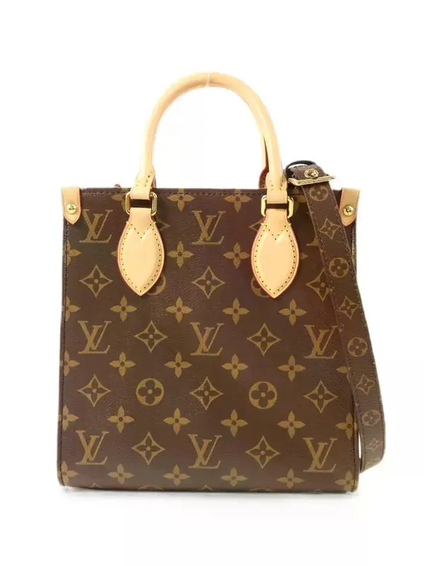 LOUIS VUITTON Bb Sac Plat Monogram Tote Bag