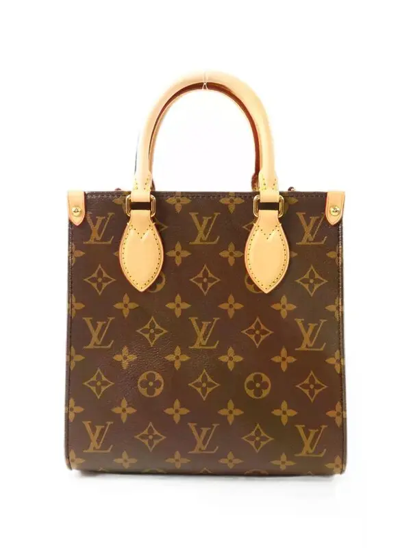 LOUIS VUITTON Bb Sac Plat Monogram Tote Bag