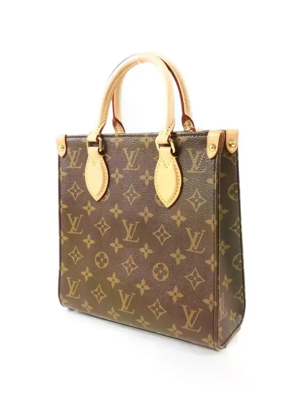 LOUIS VUITTON Bb Sac Plat Monogram Tote Bag