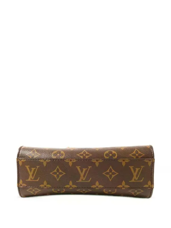 LOUIS VUITTON Monogram Bb Sac Plat Tote Bag - Brown