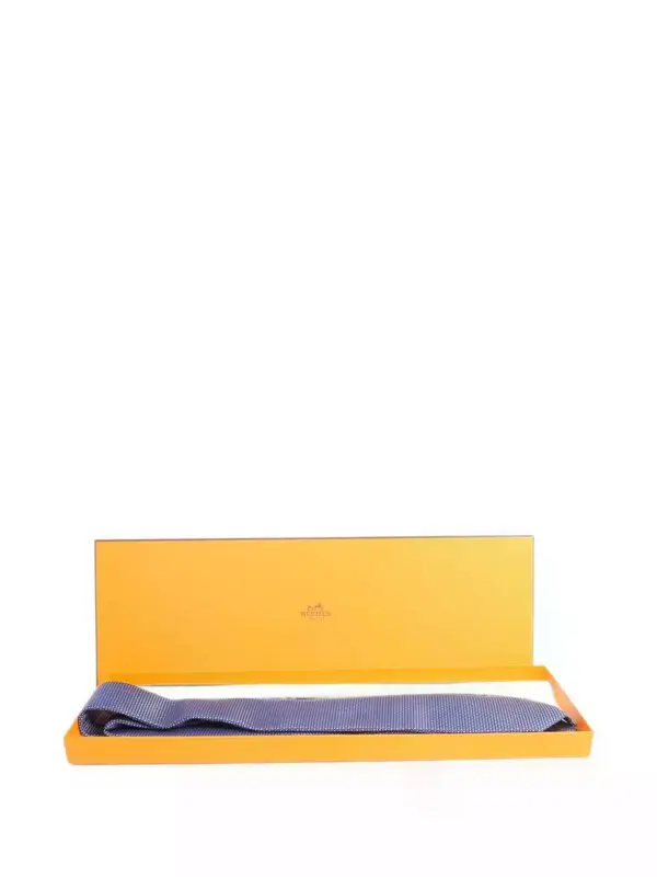Hermès H-logo Tie