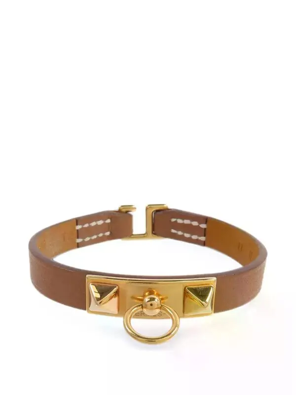 Hermès Rivale Mini Leather Bracelet