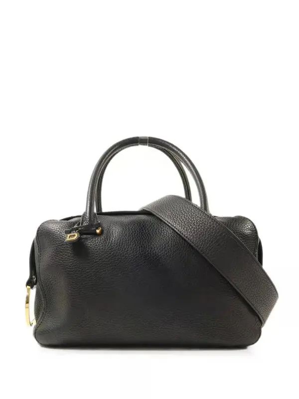 Delvaux Mm Cool Box Leather Tote Bag
