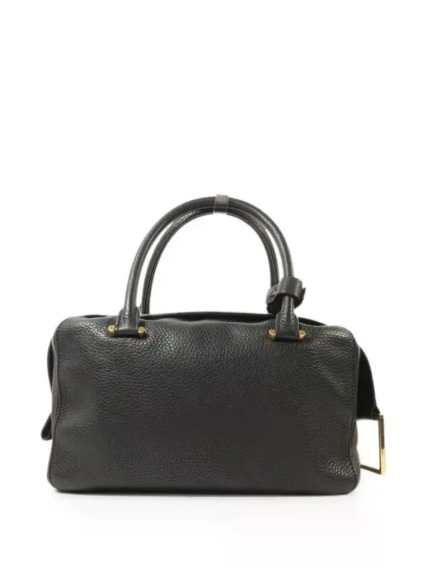 Delvaux Mm Cool Box Leather Tote Bag