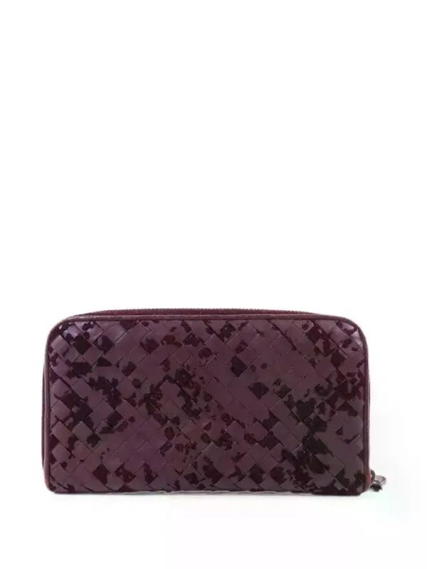 Bottega Veneta Intrecciato Zip-around Wallet
