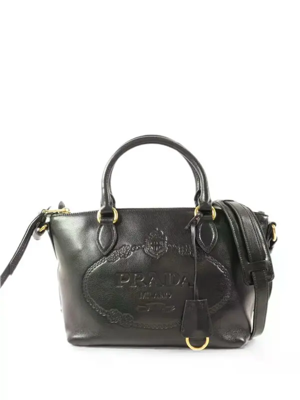 Prada Glace' Calf Tote Bag