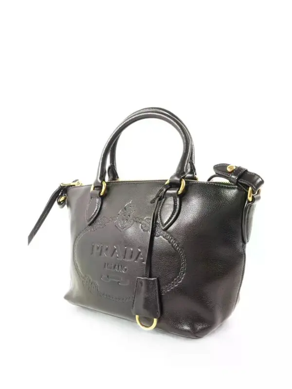 Prada Glace' Calf Tote Bag