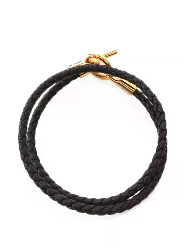 Hermès Glenan Double Tour Calfskin Bracelet