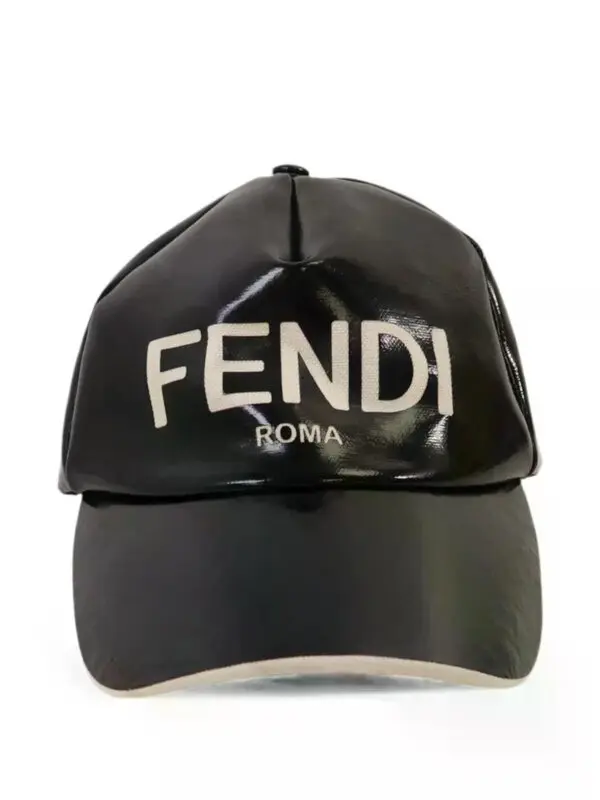Fendi Logo-print Baseball Cap