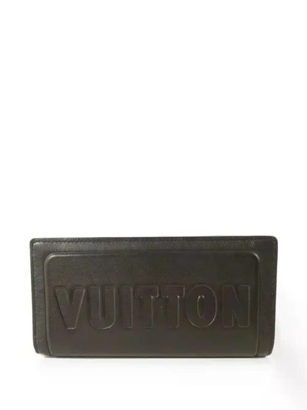LOUIS VUITTON Portefeuille Brazza Long Wallet - Black