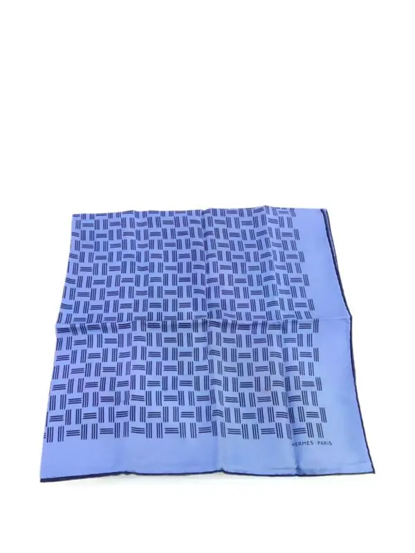 Hermès Geometric-print Scarf