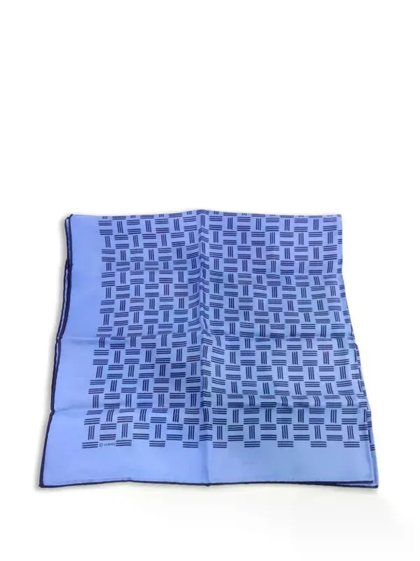 Hermès Geometric-print Scarf