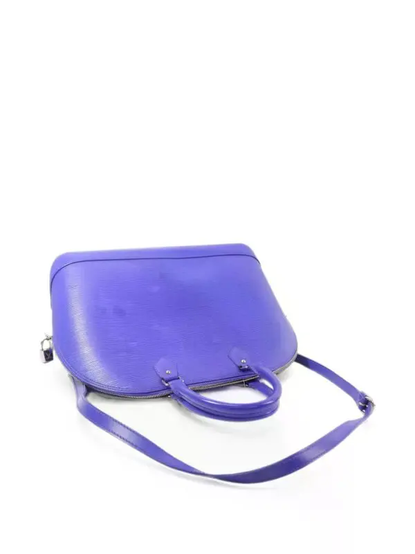 LOUIS VUITTON Alma Epi Tote Bag - Purple