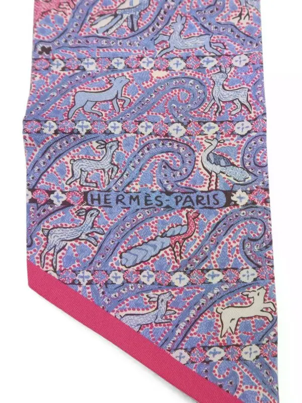 Hermès Maxi Twilly Printed Scarf