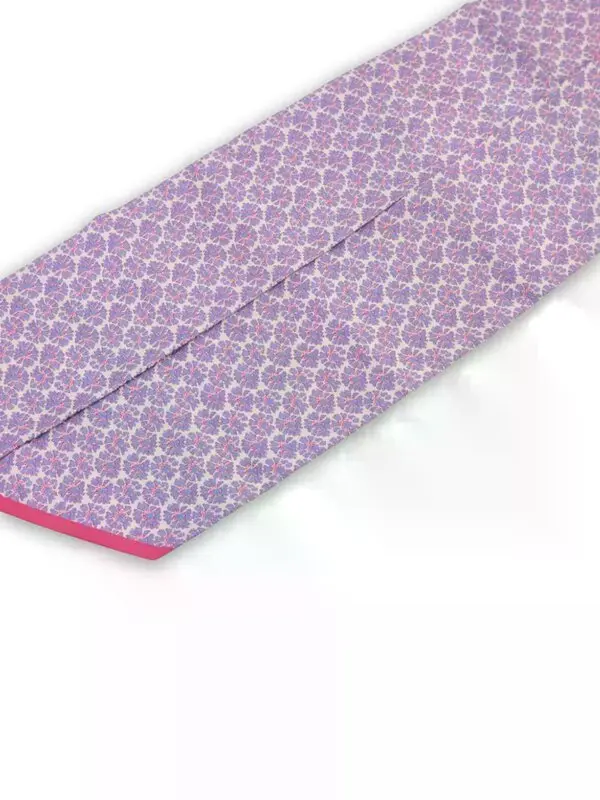 Hermès Maxi Twilly Printed Scarf - Purple