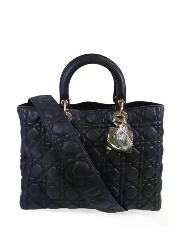Dior Large Lady Handbag - Black