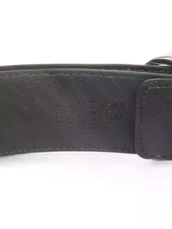 Gucci Buckle-fastening Leather Belt