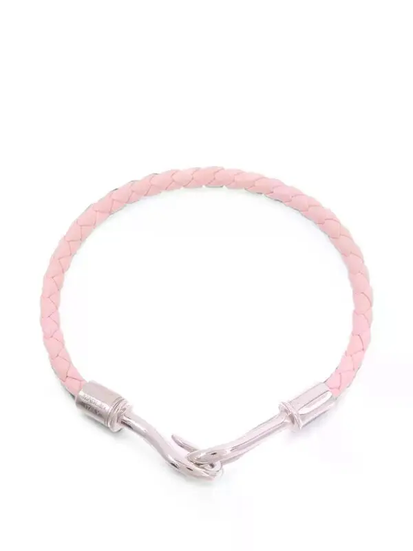 Hermès Jumbo Braided Leather Bracelet