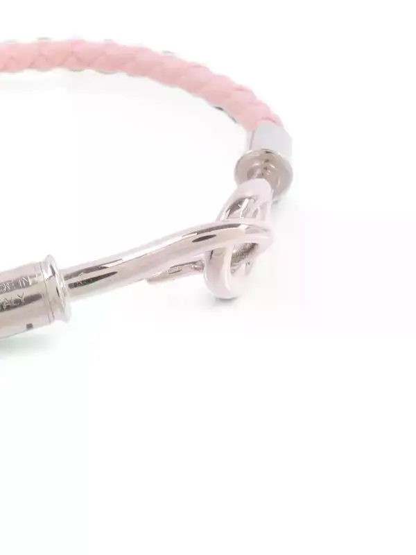 Hermès Jumbo Braided Leather Bracelet