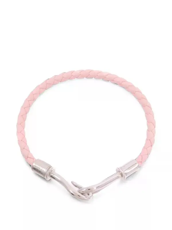 Hermès Jumbo Braided Leather Bracelet