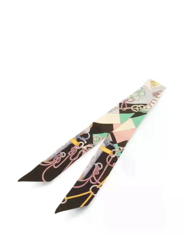Hermès Silk Printed Scarf