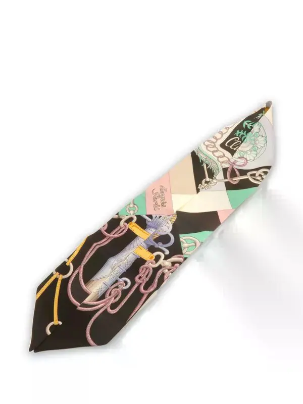 Hermès Silk Printed Scarf