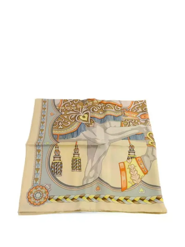 Hermès Harnais De Cœur Scarf