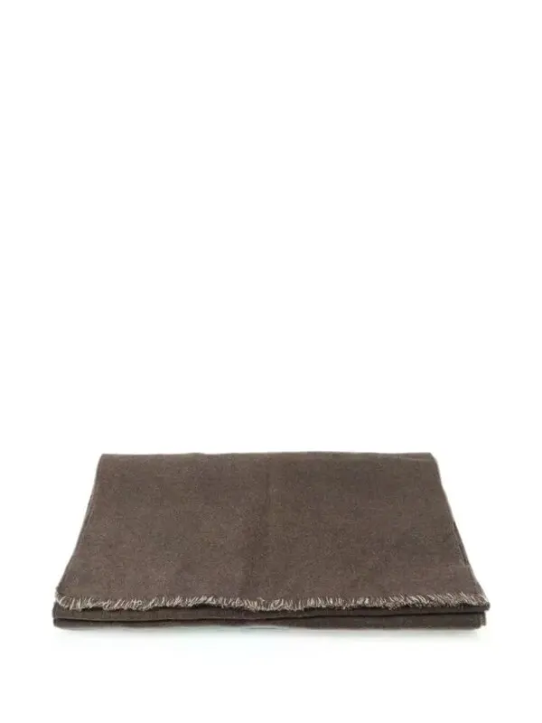 Gucci Gg-monogram Scarf - Brown