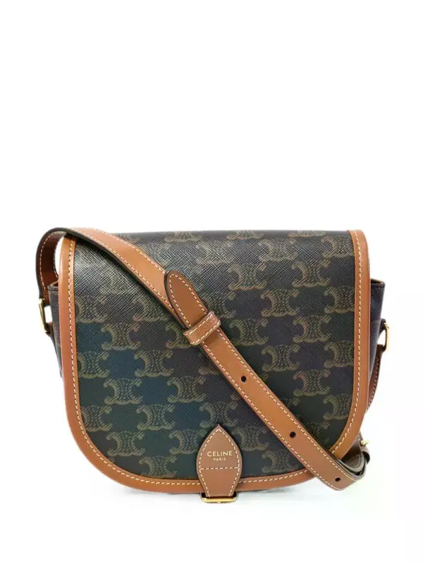 Celine Triomphe Folco Shoulder Bag