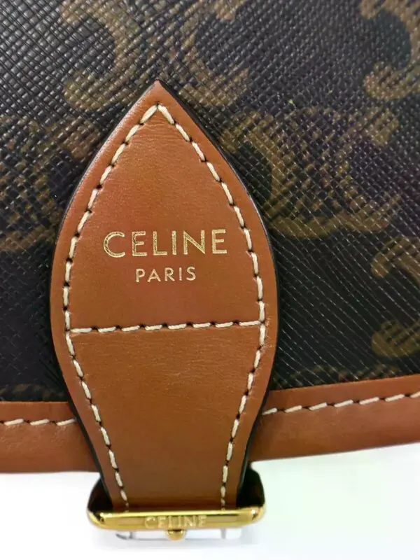 Celine Triomphe Folco Shoulder Bag