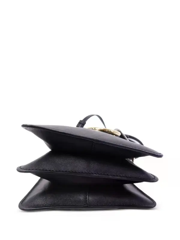 Chloé Faye Ring Detail Shoulder Bag - Black