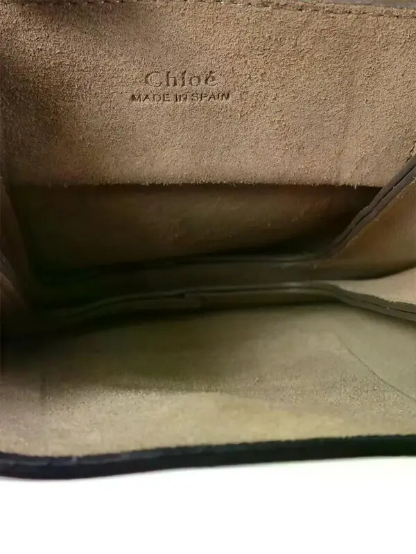 Chloé Faye Ring Detail Shoulder Bag - Black