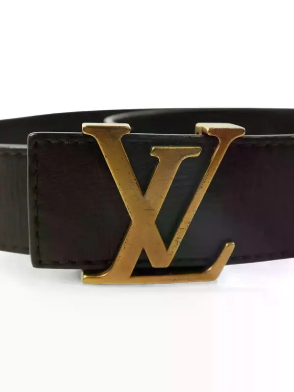 LOUIS VUITTON Logo-detail Leather Belt