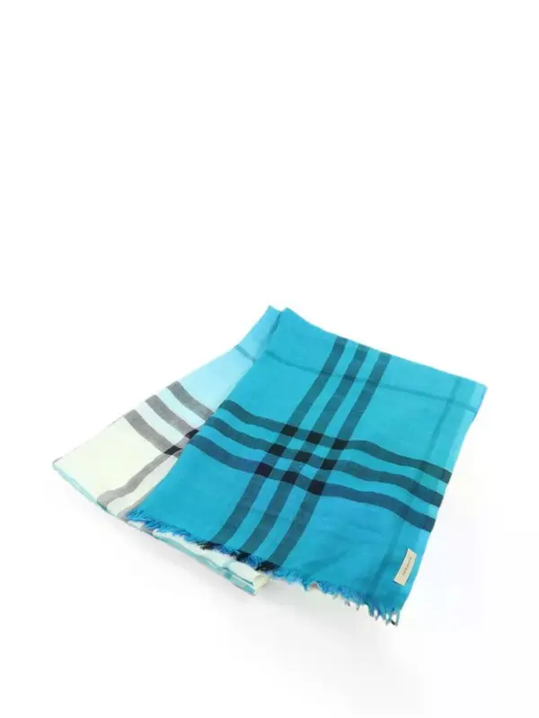 Burberry Check-pattern Scarf