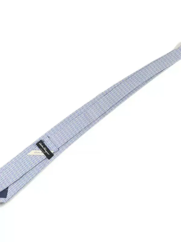 FERRAGAMO Gancini Pattern Tie