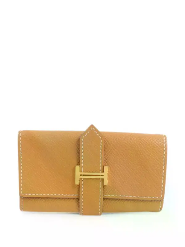 Hermès Bearn Epsom Key Holder - Neutrals