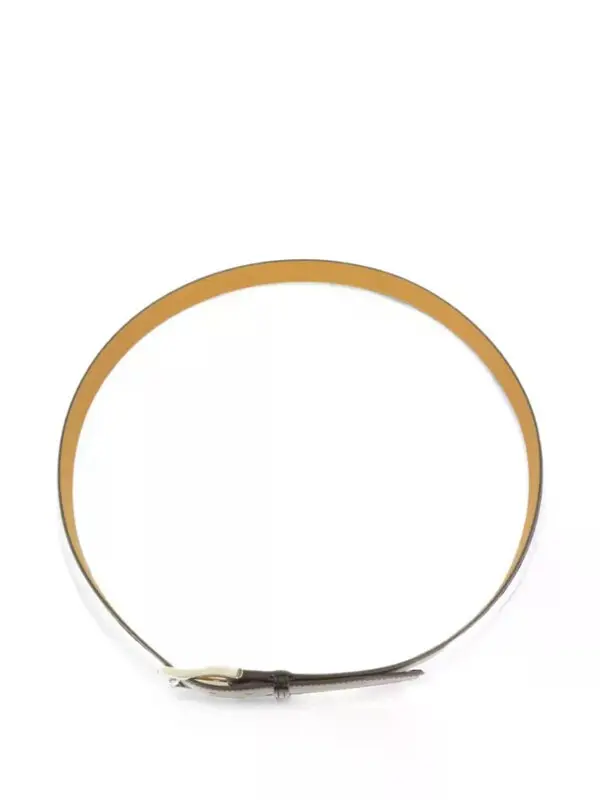 Hermès Buckle Leather Belt