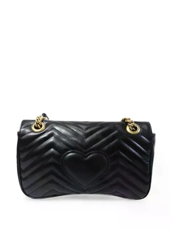 Gucci Gg Marmont Shoulder Bag - Black