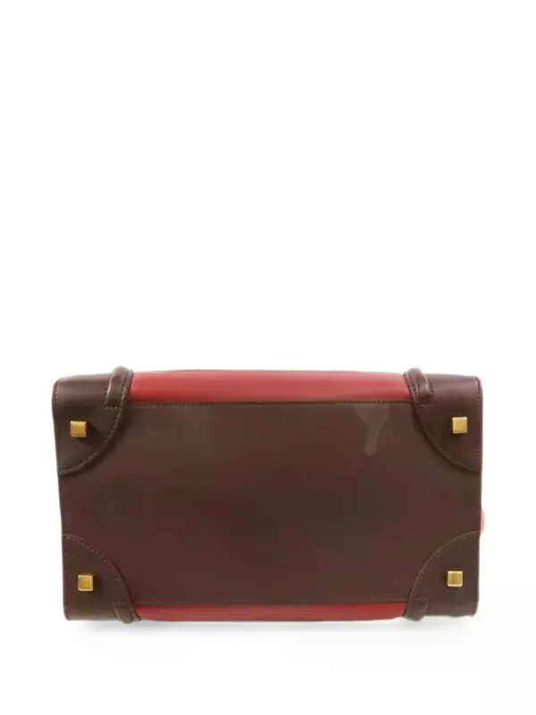 Celine Mini Luggage Leather Tote Bag