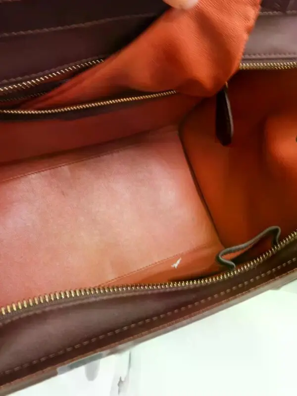 Celine Mini Luggage Leather Tote Bag