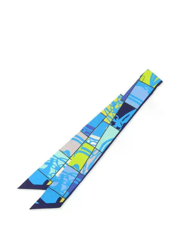 Hermès Twilly Printed Scarf