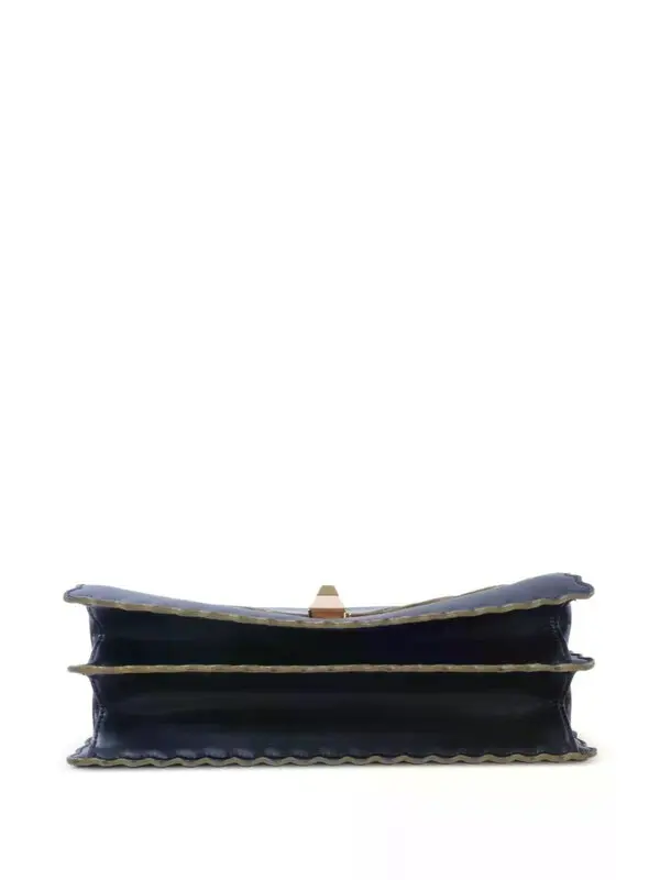 Fendi Kan I Scalloped Shoulder Bag
