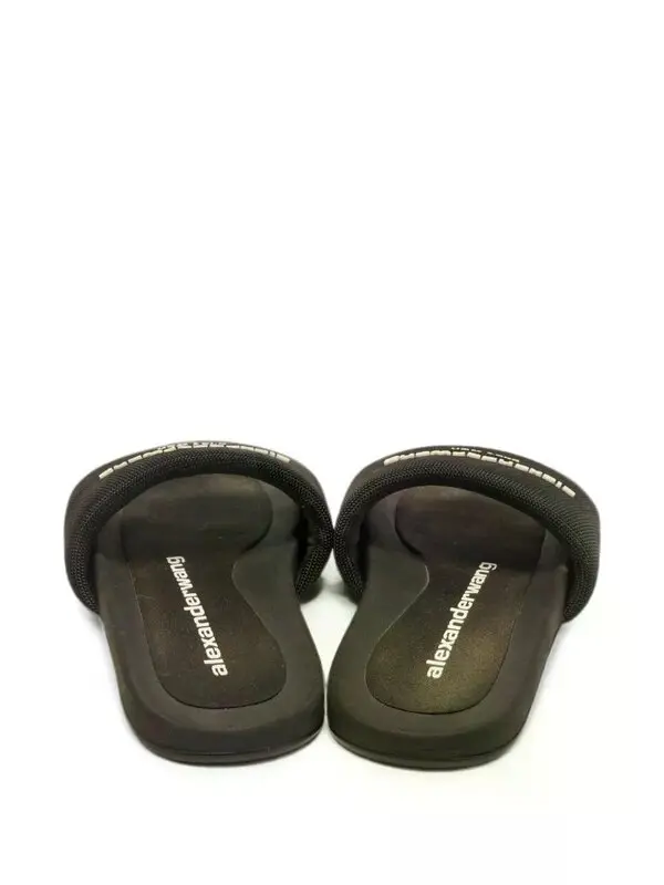 Alexander Wang Logo-embossed Slides