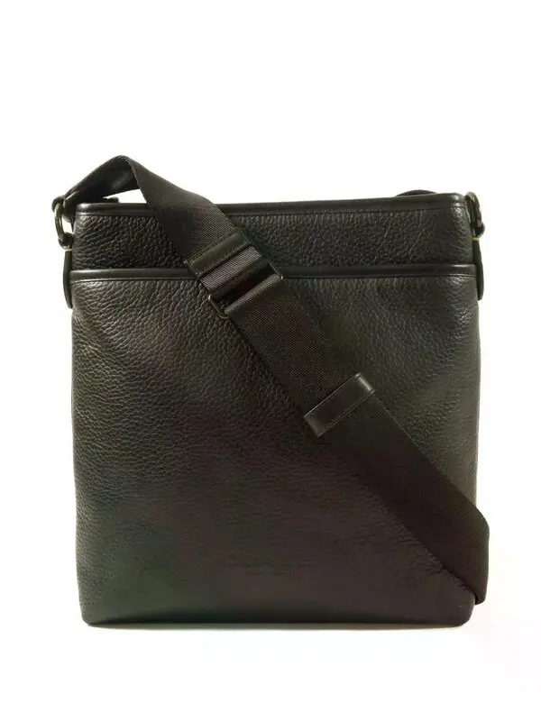 COACH VINTAGE Gotham Pebble-leather Shoulder Bag - Black