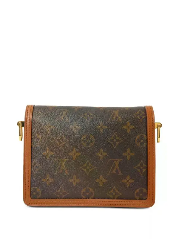 LOUIS VUITTON Mini Dauphine Monogram Reverse Shoulder Bag