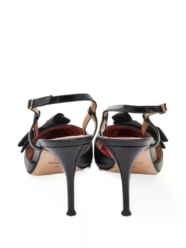 Carolina Herrera Bow Detail Slingback Pumps